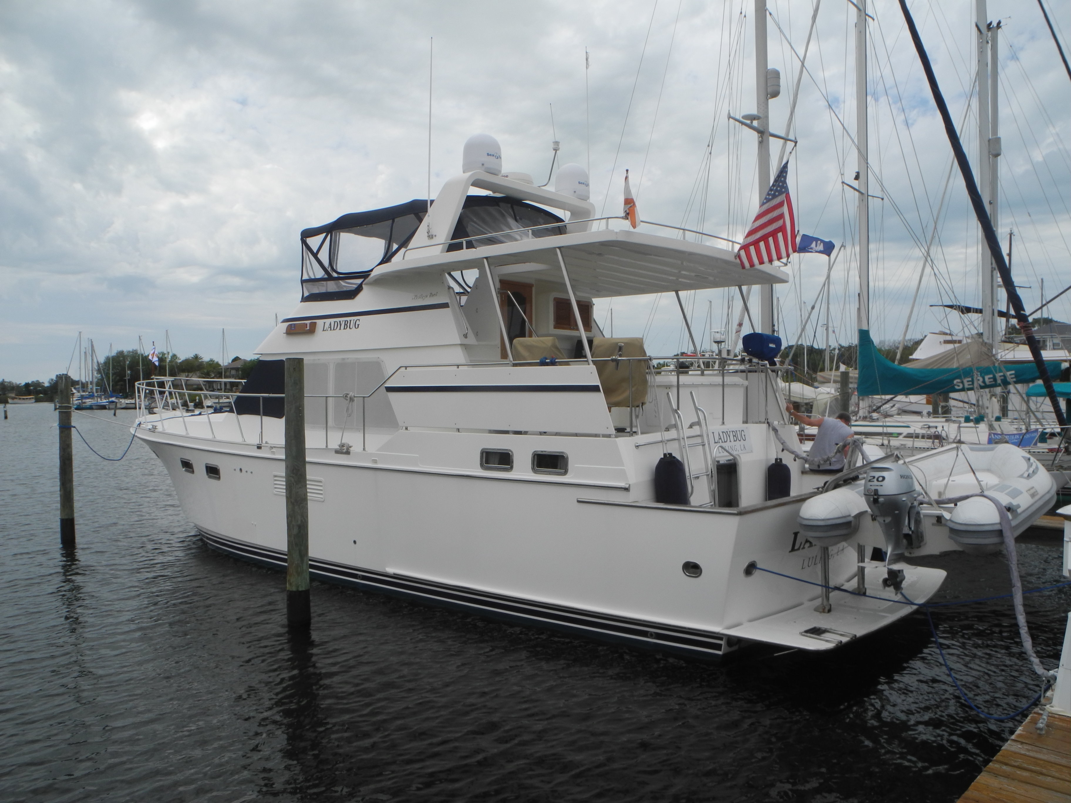 Heritage East 46 Trawler Training - Captain Chris Yacht Services